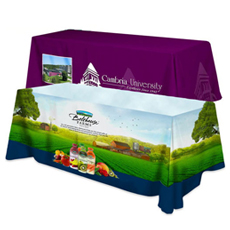 Promotional Table Covers and Runners – Promo Direct