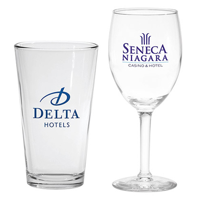 Custom Glassware & Personalized Wine Glasses | Promo Direct
