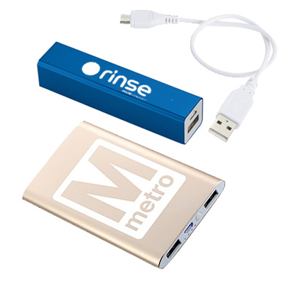 Promotional Power Banks & Mobile Chargers - Promo Direct