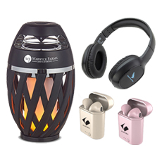 Promotional Earbuds & Speakers | Music Promotional Items – Promo Direct
