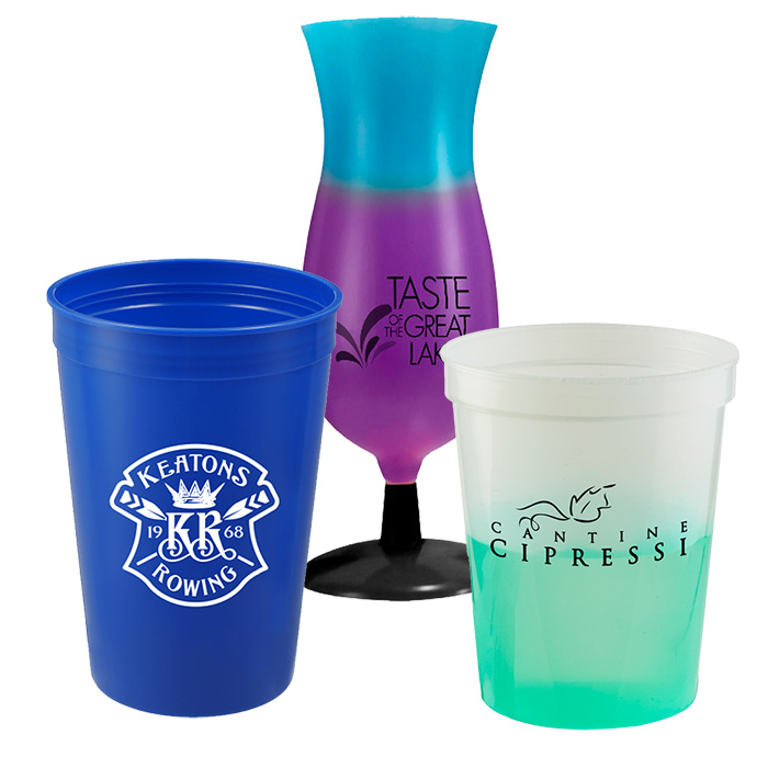 Personalized Plastic Cups | Custom Stadium Cups for Events | Promo Direct