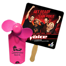 Custom Hand Fans | Personalized Handheld Fans | Promo Direct
