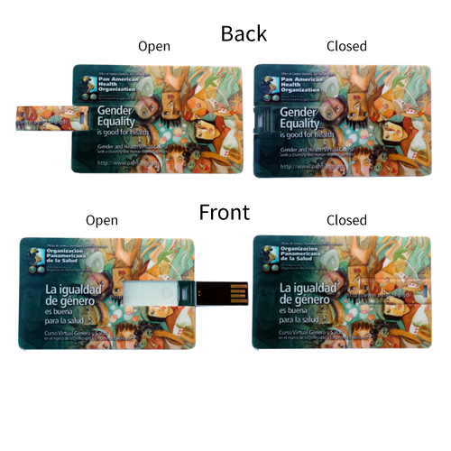 Promotional Credit Card Size USB 4 GB