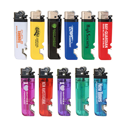 Custom promotional standard lighter with bottle opener | Promotional ...